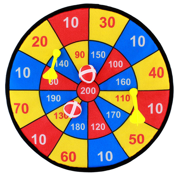 Tarcza do Rzutek DART na Rzep Piłeczki i Lotki w Zestawie AG625A ...